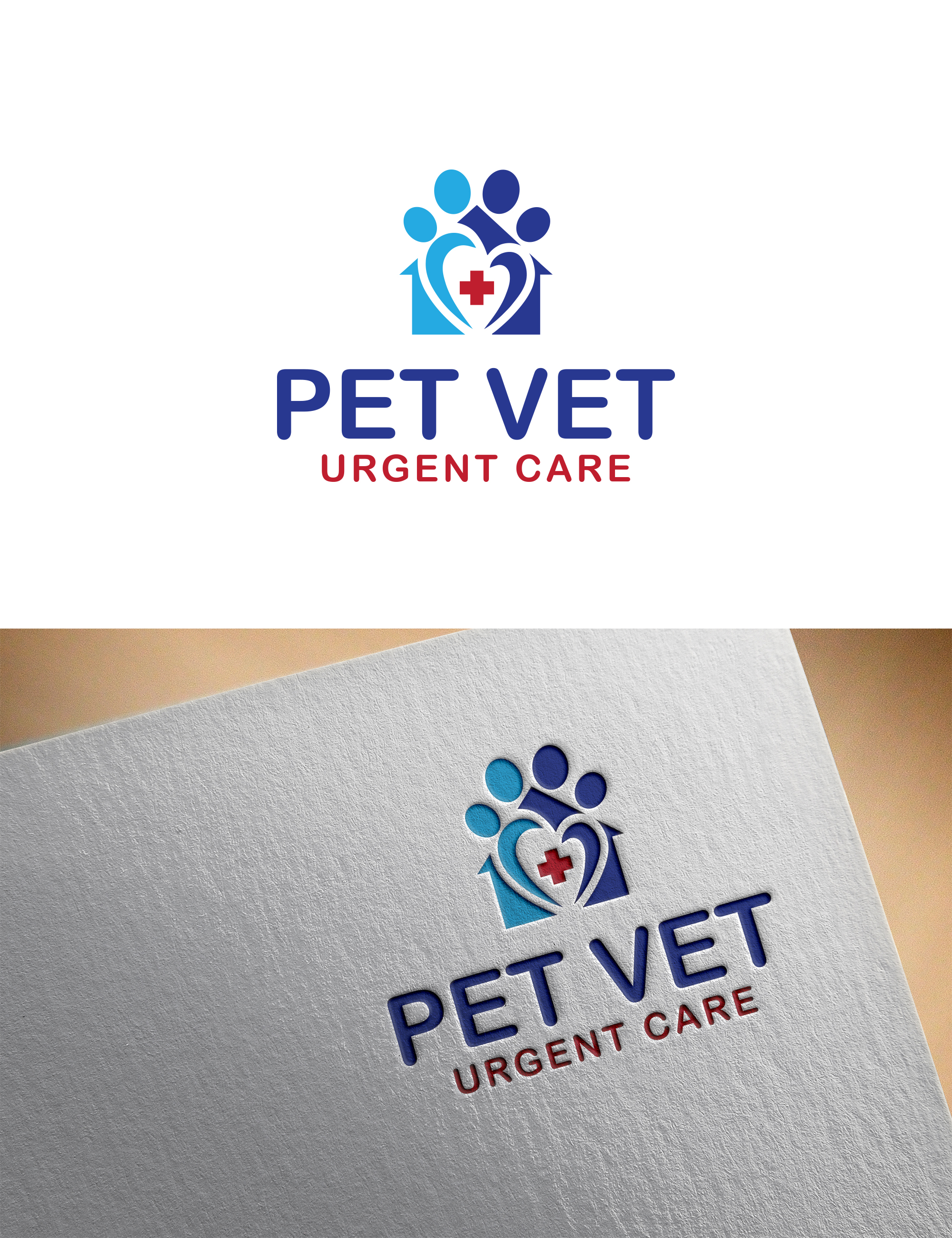 Professional, Bold, Veterinary/medical Logo Design for Pet Vet Urgent ...