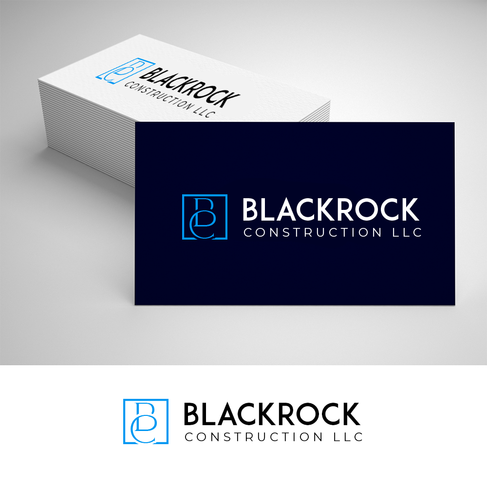 Serious, Modern, Construction- Exterior remodeling Logo Design for Blackrock Construction LLC by ...