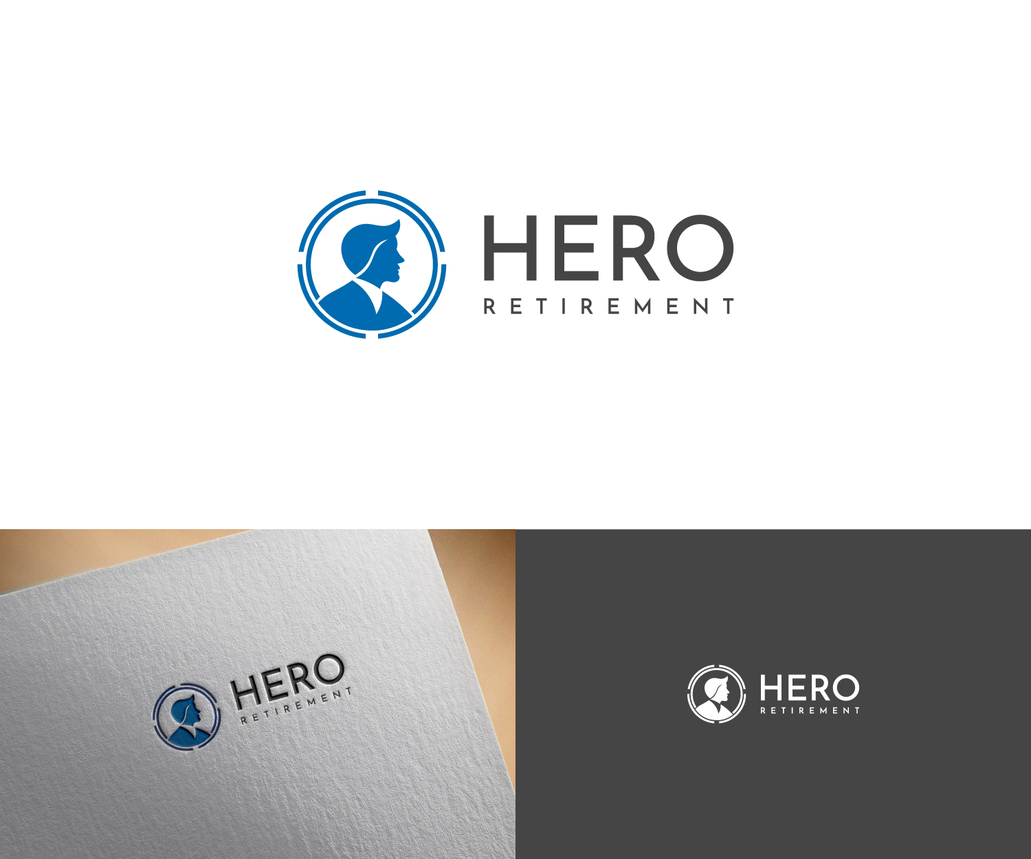 Logo Design for Hero Retirement by Nevore Graphics | Design #31963852