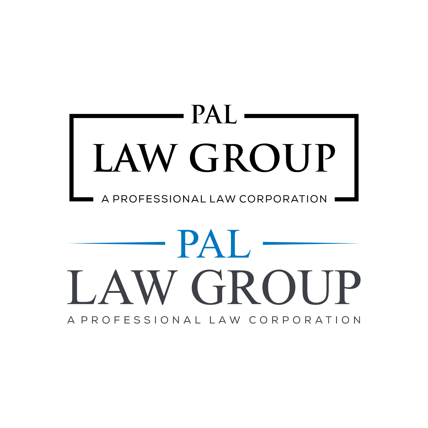 Masculine, Serious, Law Logo Design for PAL Law Group by SOLIKINN ...