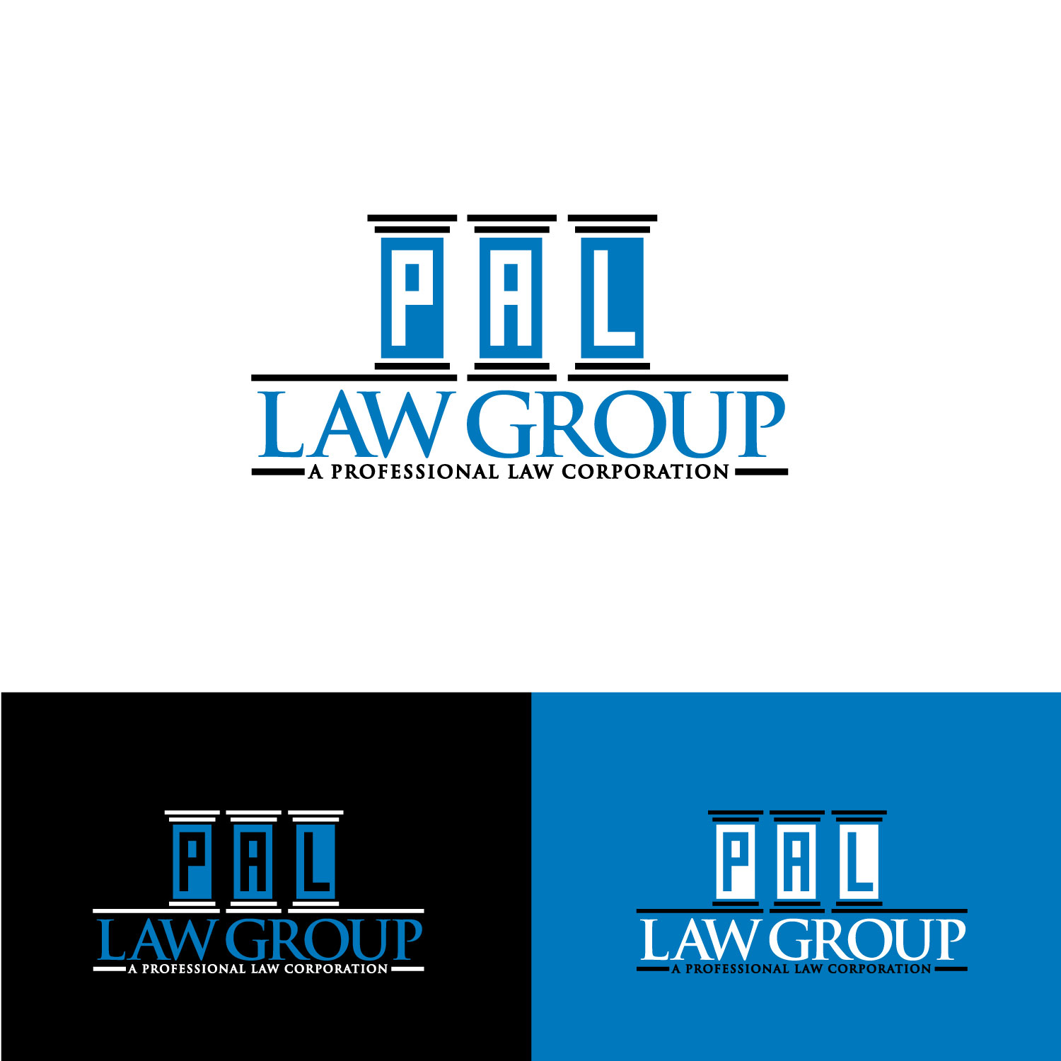 Masculine, Serious, Law Logo Design for PAL Law Group by Krold IT ...
