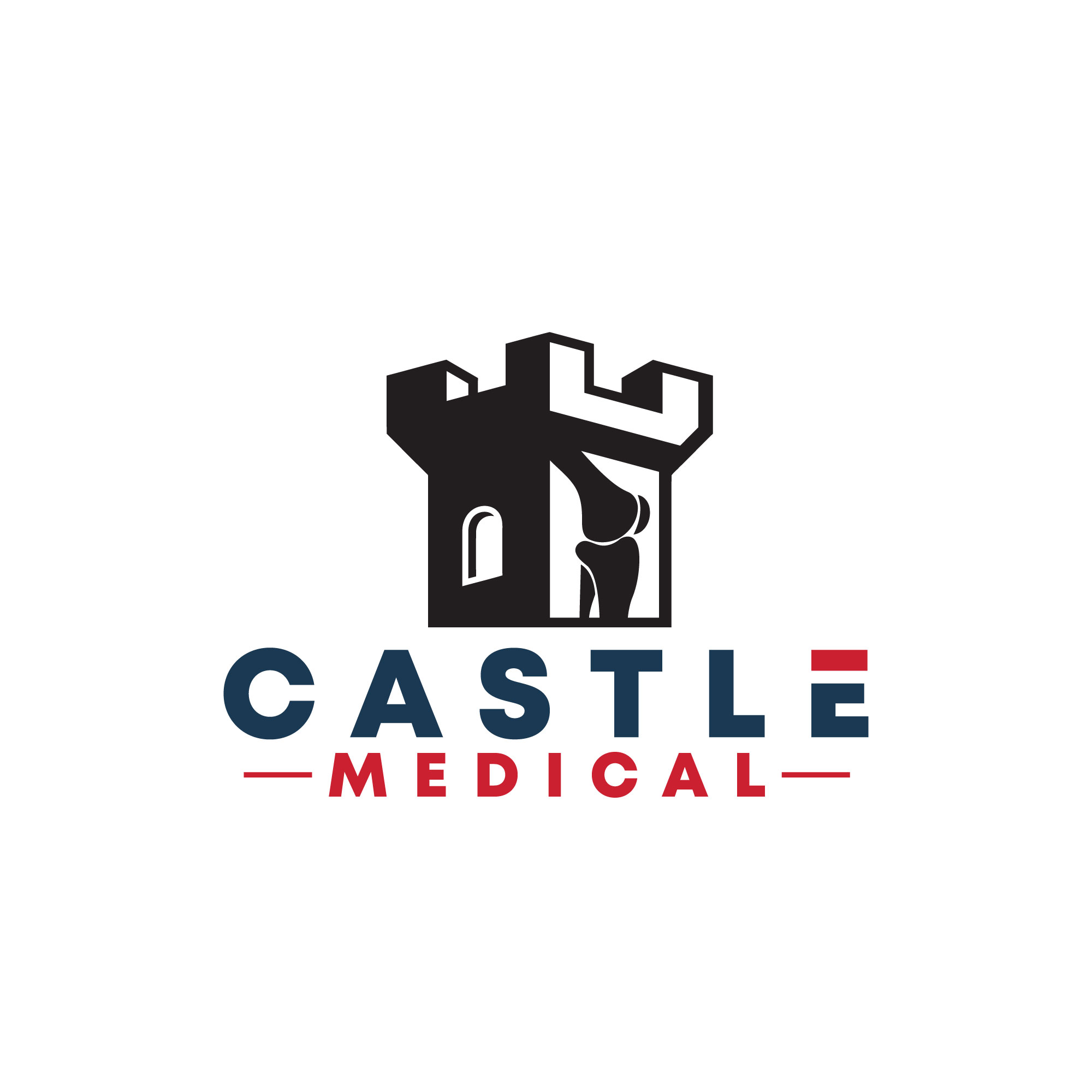 Professional, Masculine, Orthopedic Surgery Logo Design for CASTLE ...