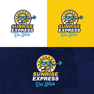 Sunrise Express Car Wash - Rise and Shine | 54 Logo Designs for Name ...