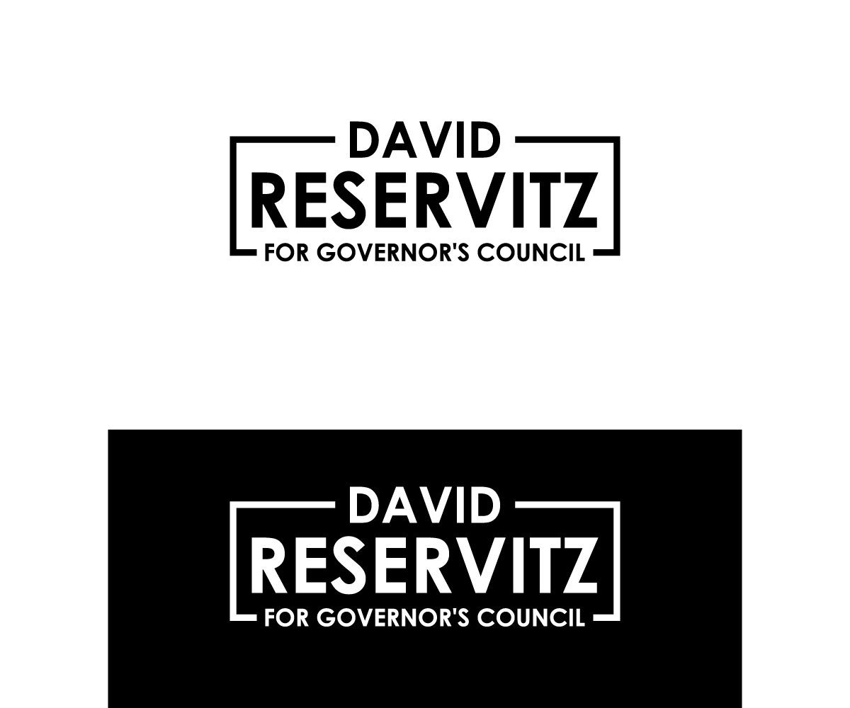 Bold, Serious Logo Design for David Reservitz for Governor's Council by ...