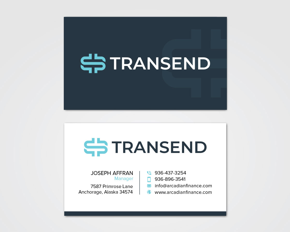 Elegant, Playful, Finance Business Card Design for a Company by ...