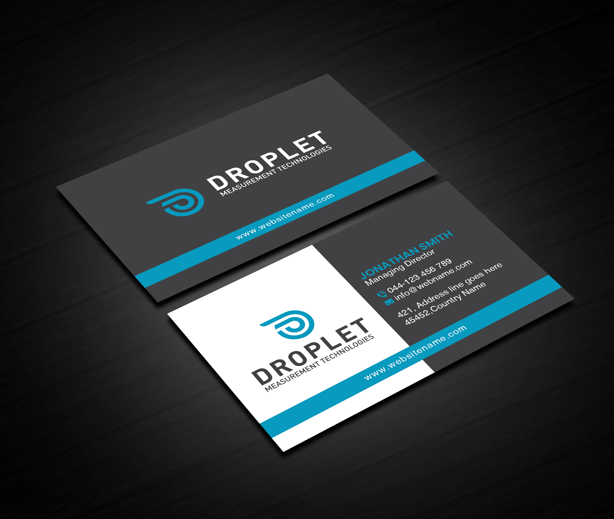 Business Card Design for Droplet Measurement Technologies, LLC by ...