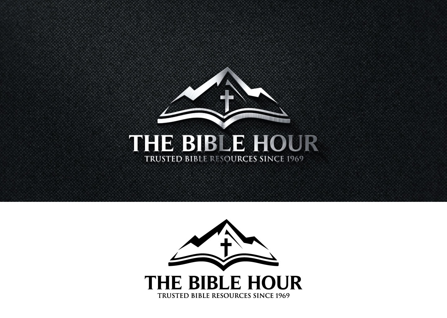 Serious, Professional Logo Design for The Bible Hour - Trusted Bible ...