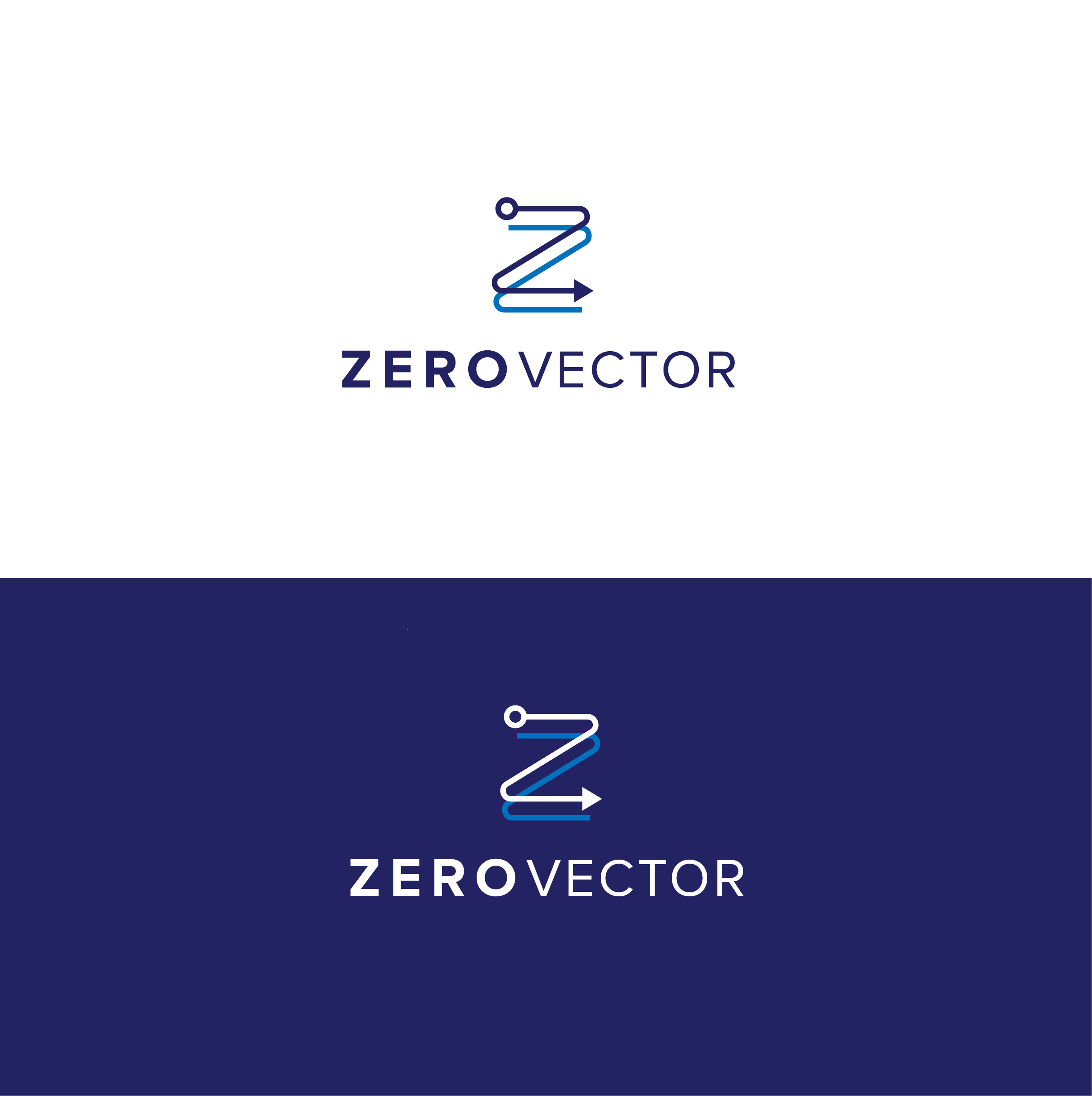 Logo Design for Zero Vector by FH_D | Design #32002234