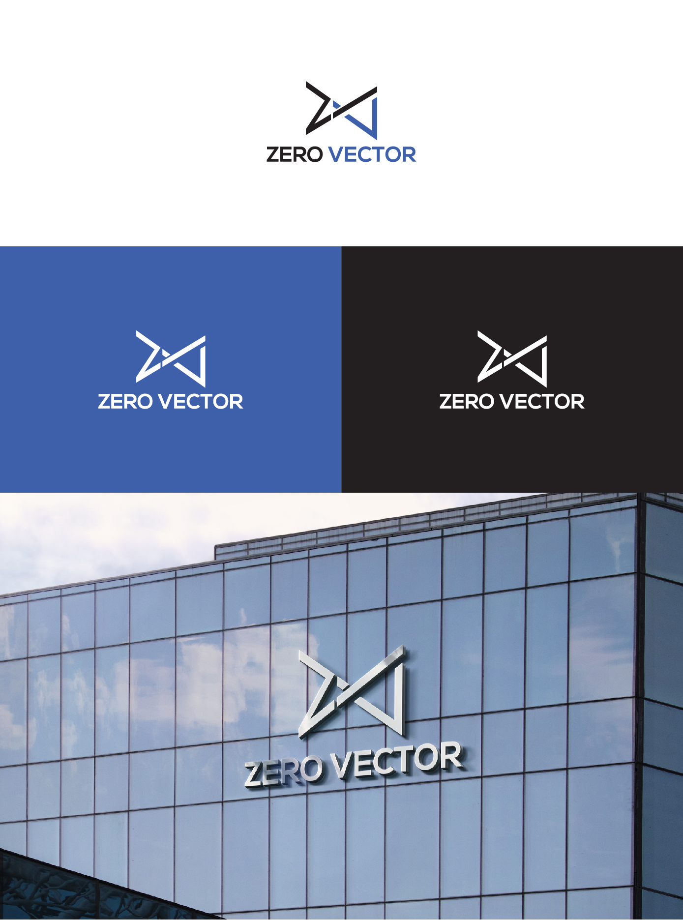 Logo Design for Zero Vector by AL-BARAKAH | Design #31985515