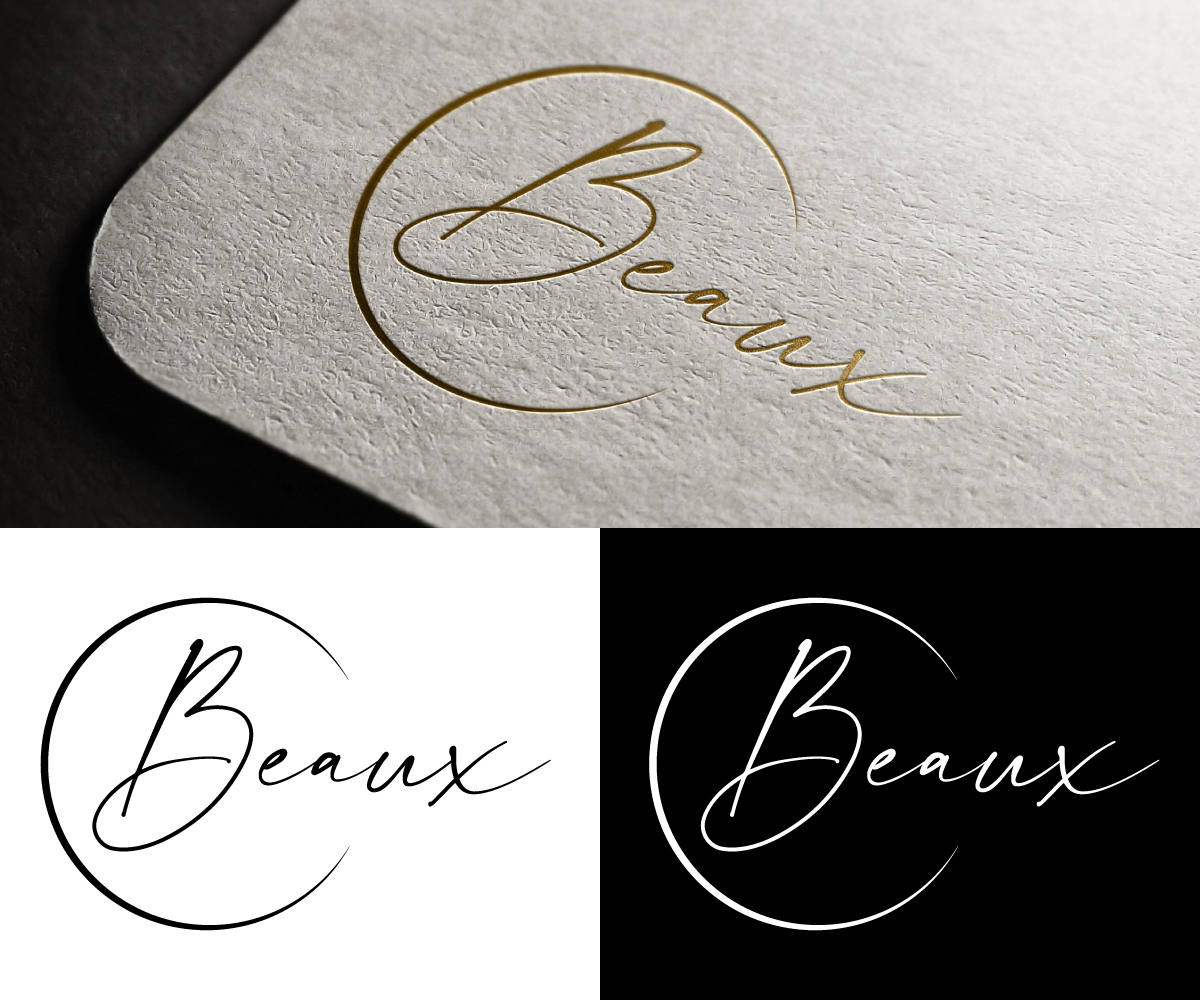 Modern, Bold, Costmetics and beauty Logo Design for Beaux by Mahadi ...