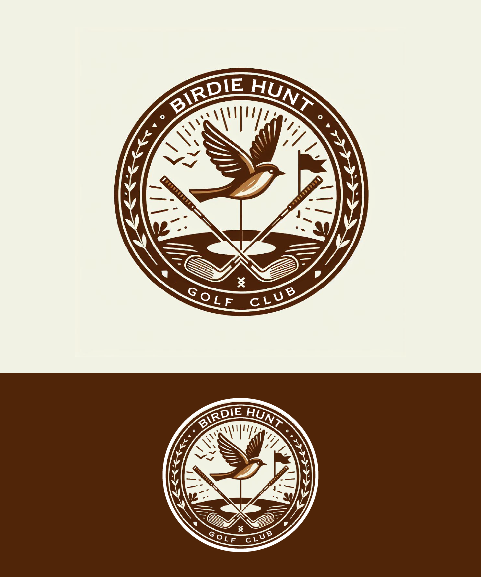 Masculine, Bold Logo Design for Birdie Hunt Club by victipedia | Design ...
