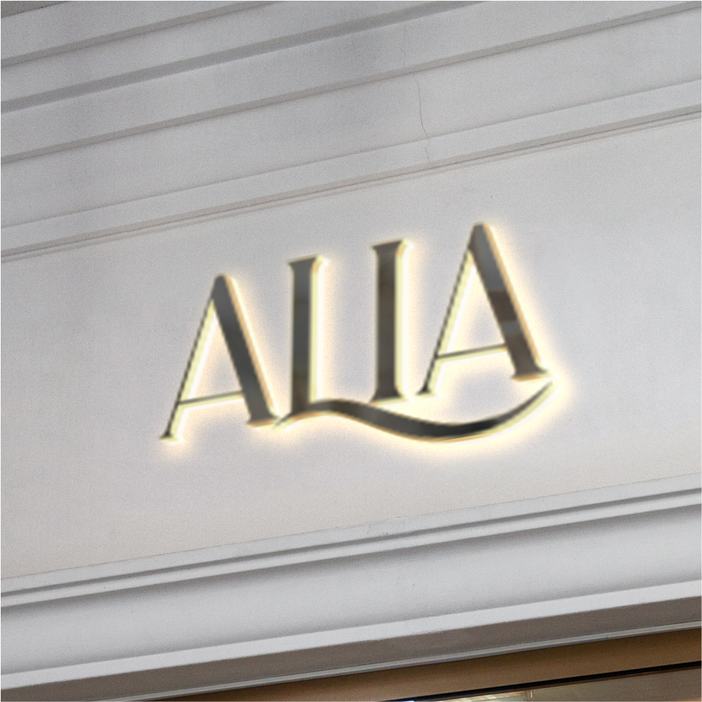 Feminine, Playful, clothing store Logo Design for ALIA or Alia by micro ...