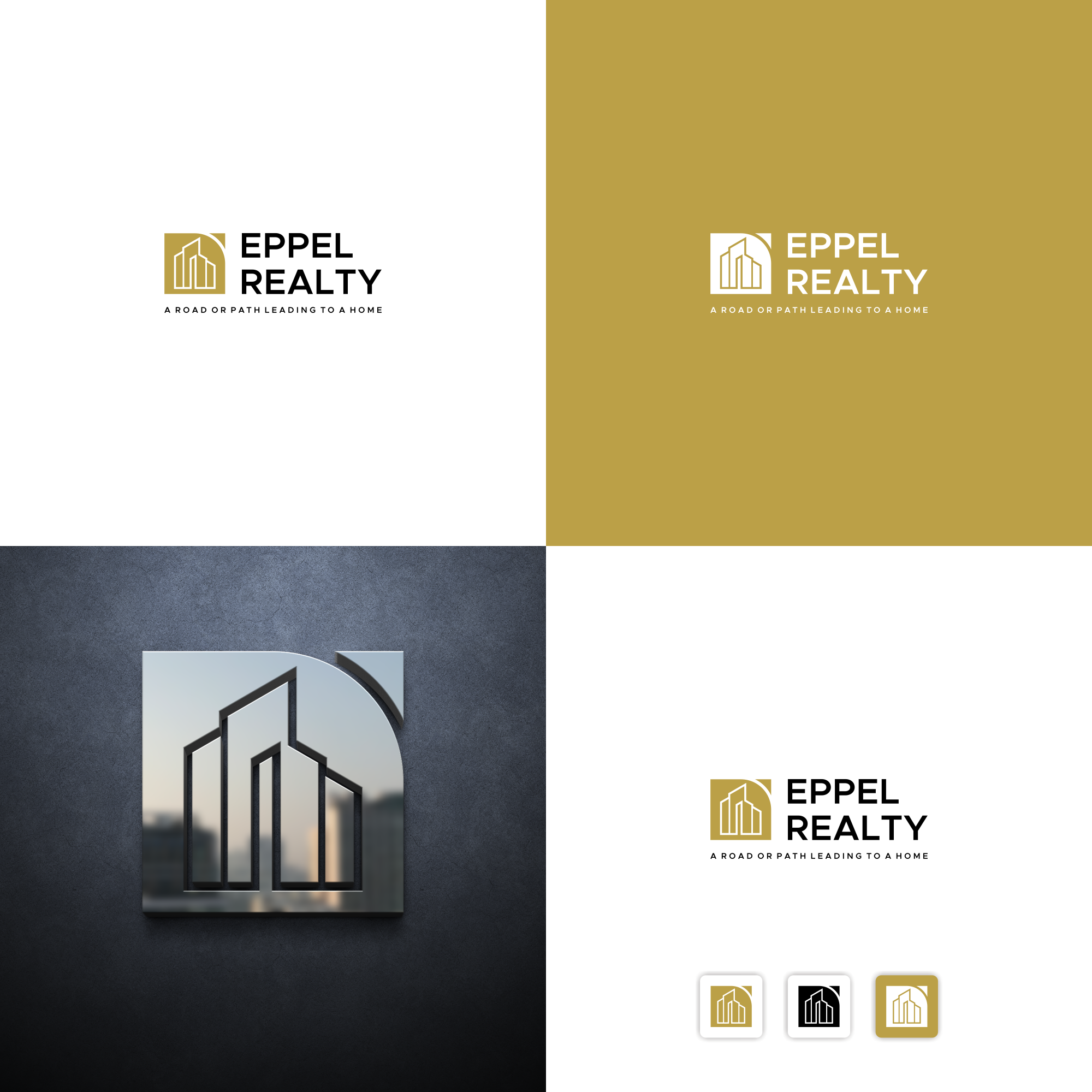 Professional, Elegant, Real Estate Logo Design for "Eppel Realty" or ...