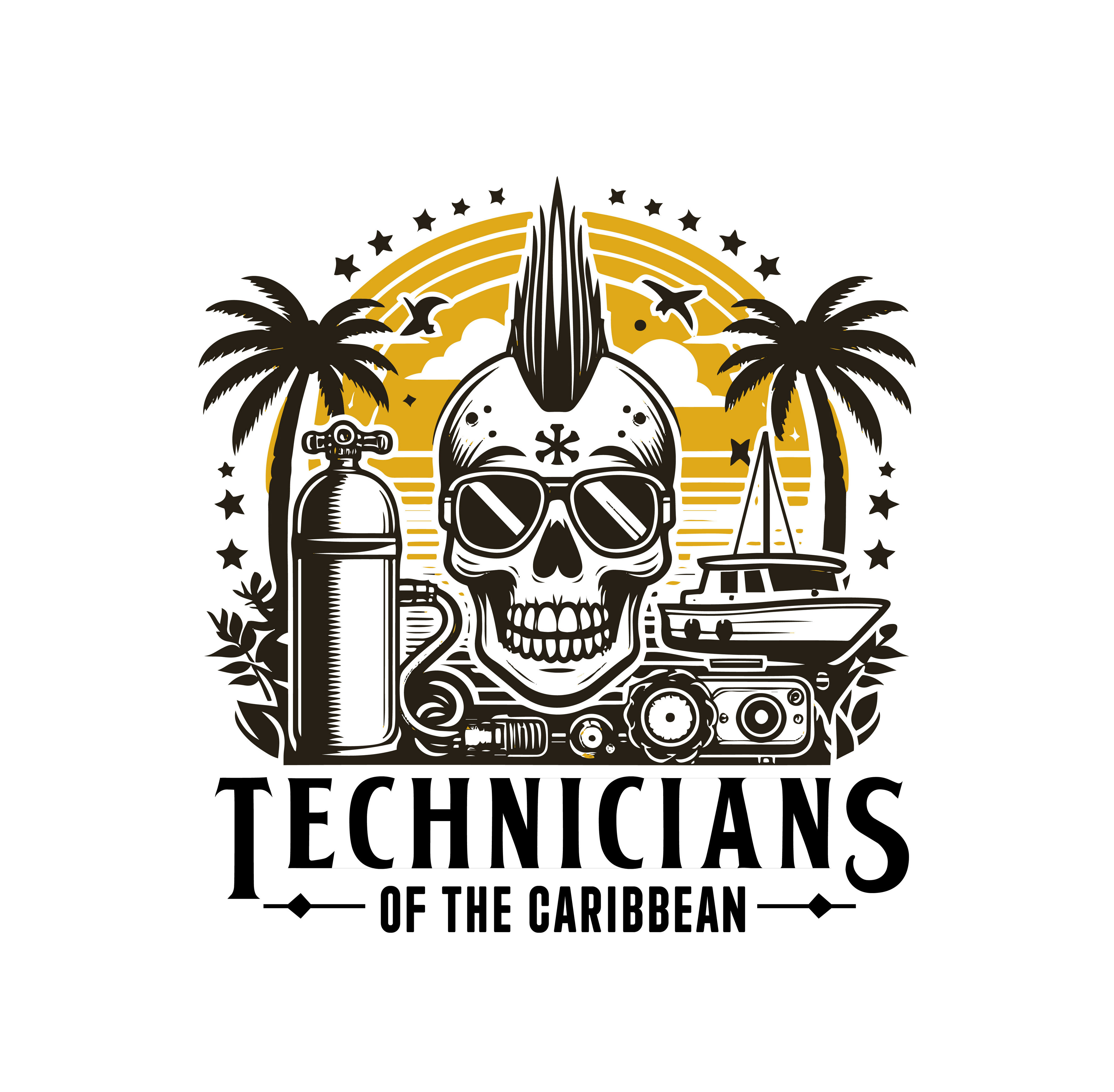 Playful, Bold, Marine Industrie Logo Design for Technicians of the ...