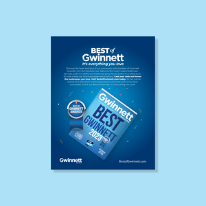 Design a Magazine AD for Best of Gwinnett Awards | 57 Graphic Designs ...