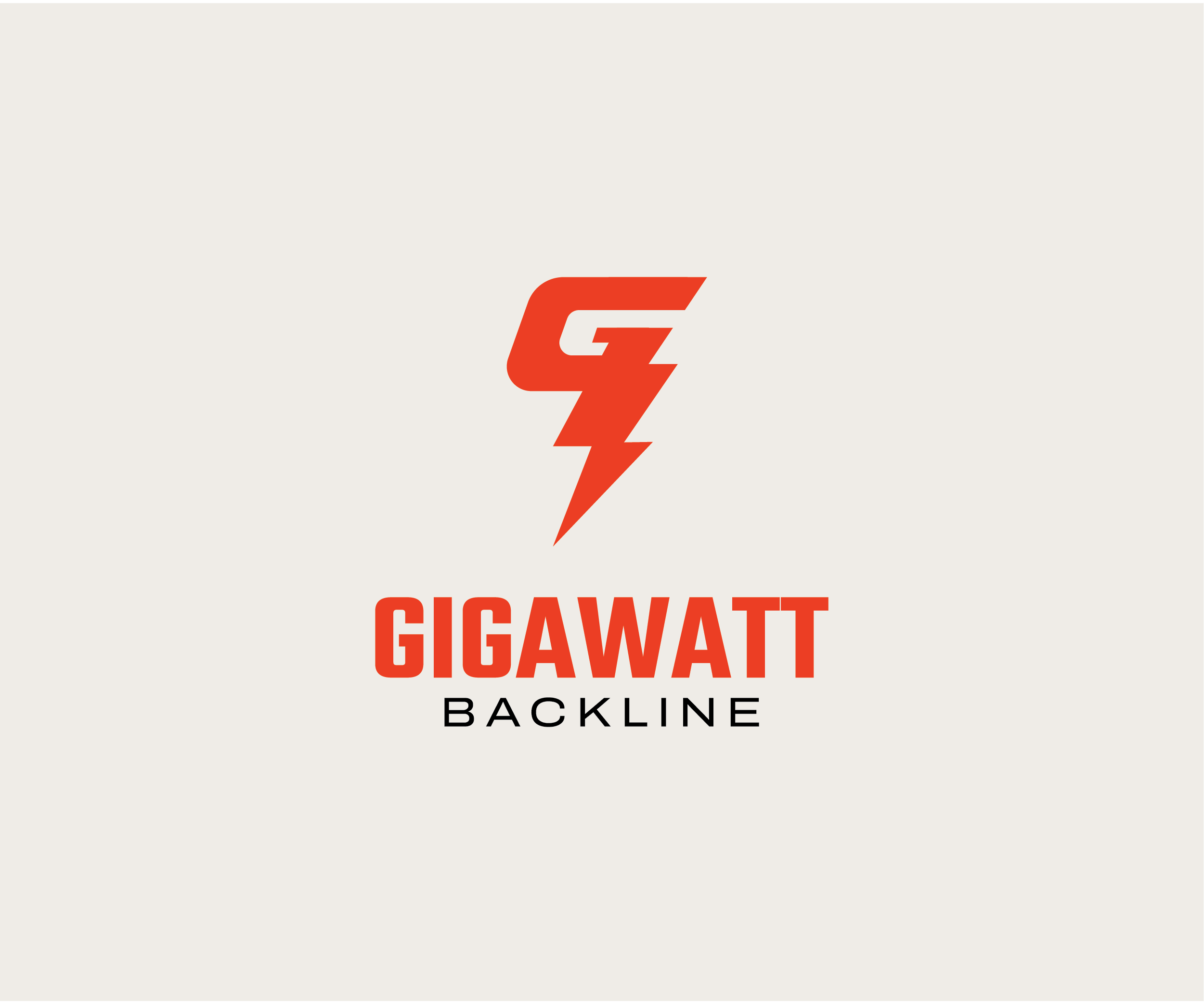 Logo Design for Gigawatt Backline hire or Gigawatt backline by RH_Space ...