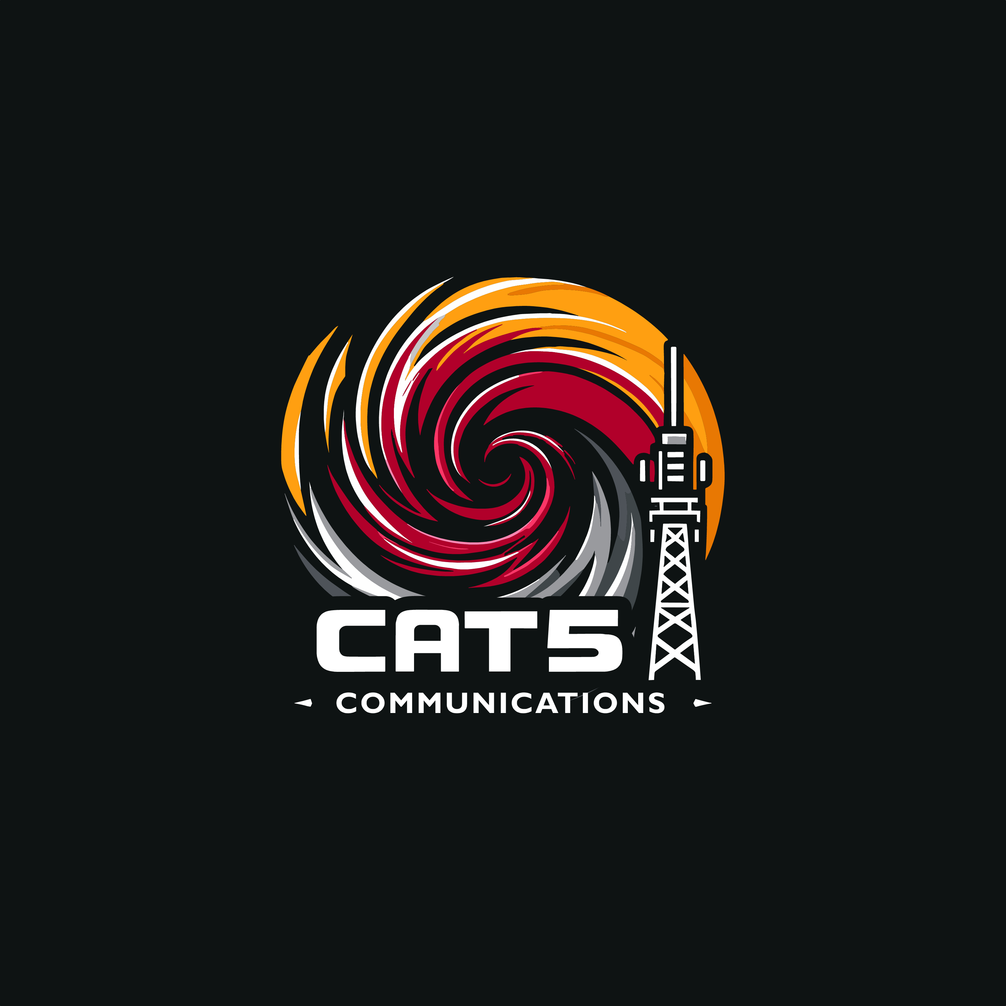 Masculine, Bold, Oil and Gas Logo Design for Cat5Communications or just ...