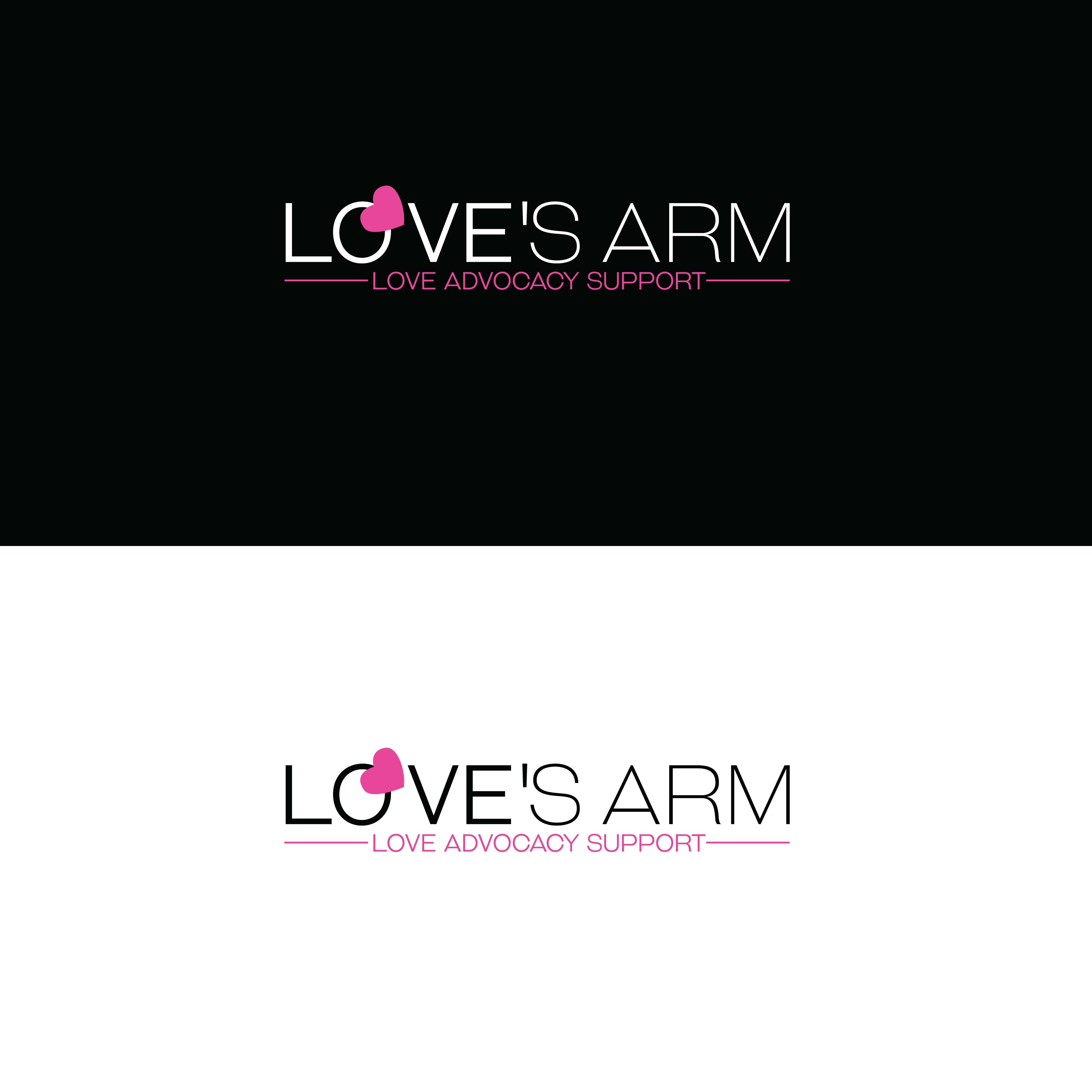 Modern, Feminine, Nonprofit Logo Design for Love's Arm by ainee4 ...