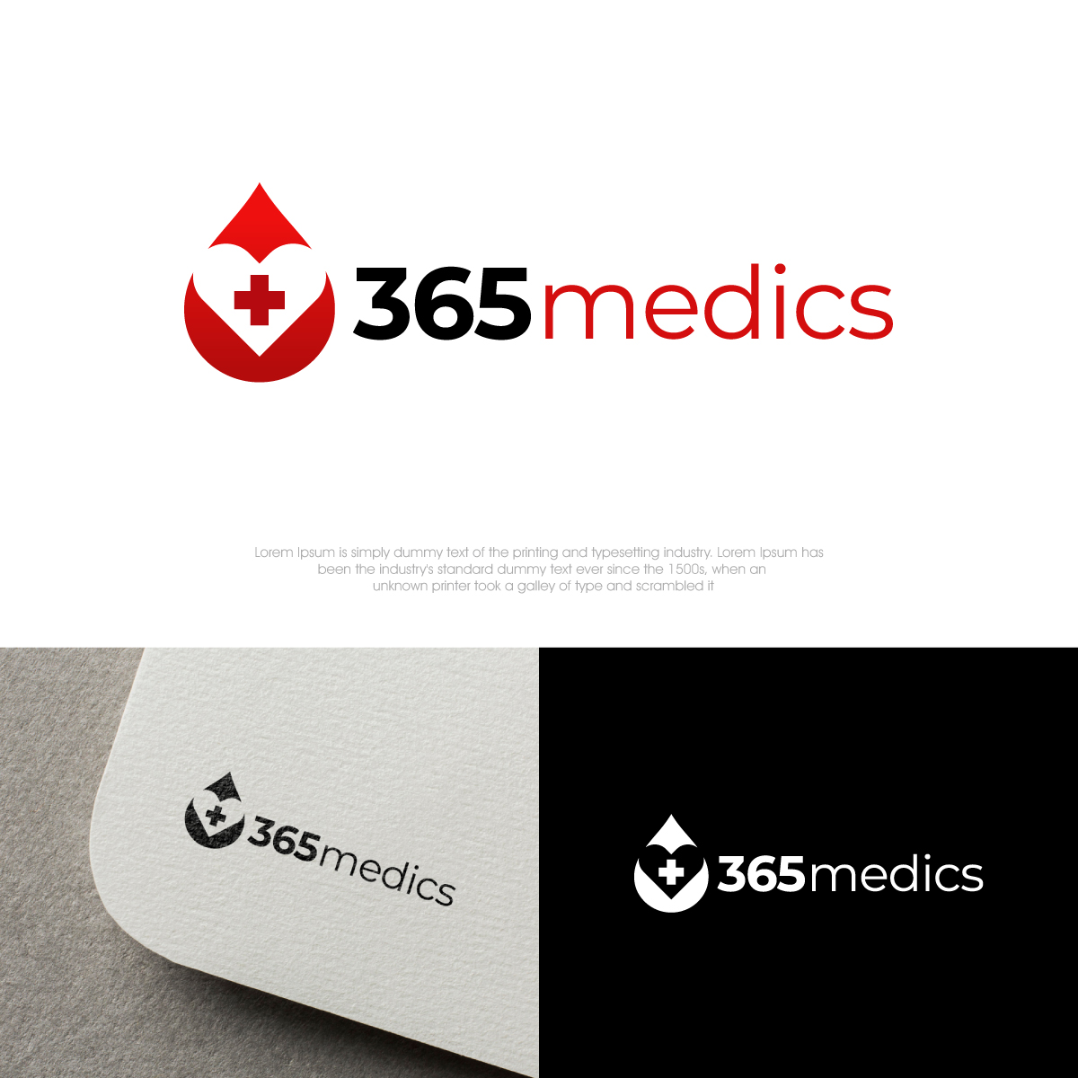 Serious, Professional, Doctor / Medical Logo Design for 365medics ...