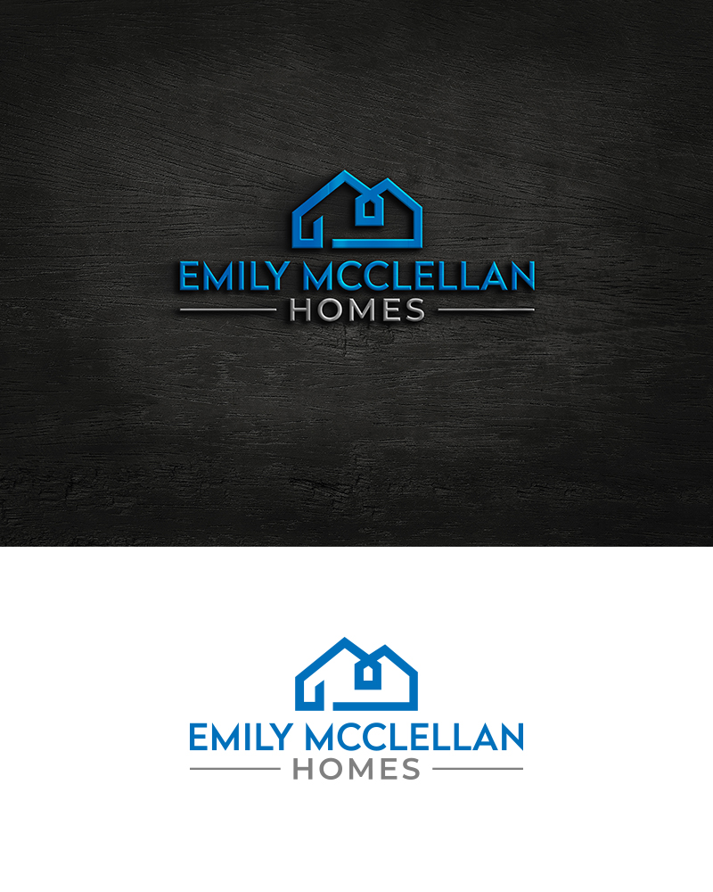 Modern, Colorful, Real estate Logo Design for Emily McClellan Homes by ...