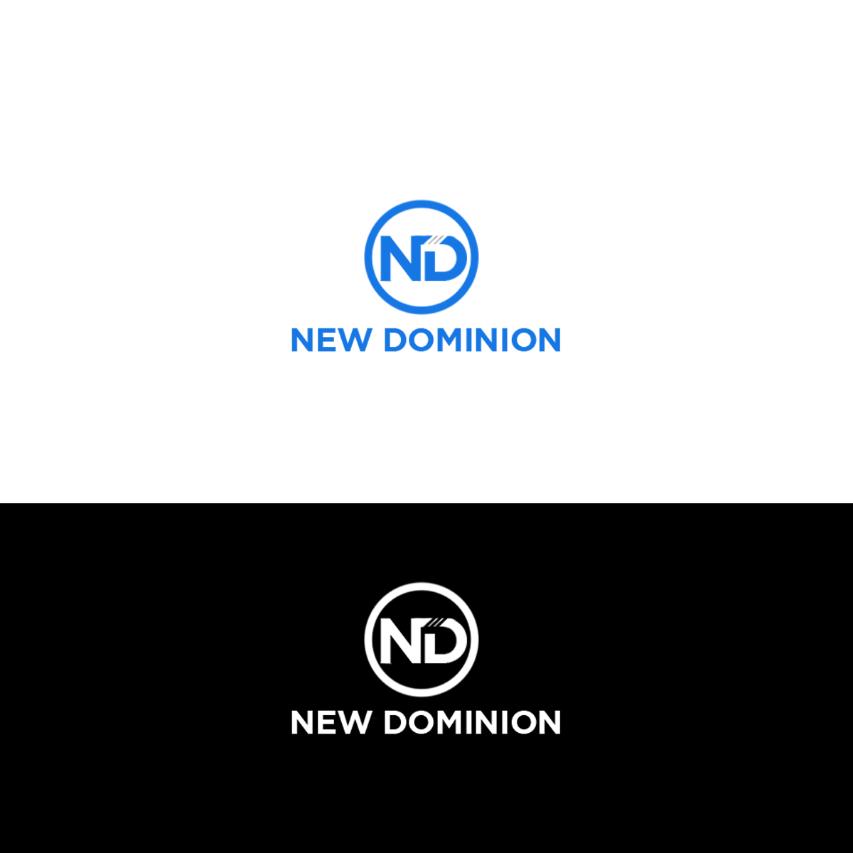 Elegant, Playful Logo Design for New Dominion, LLC or New Dominion by ...