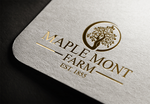 Create an elegant yet simple logo for our farm Maple Mont Farm | 65 ...