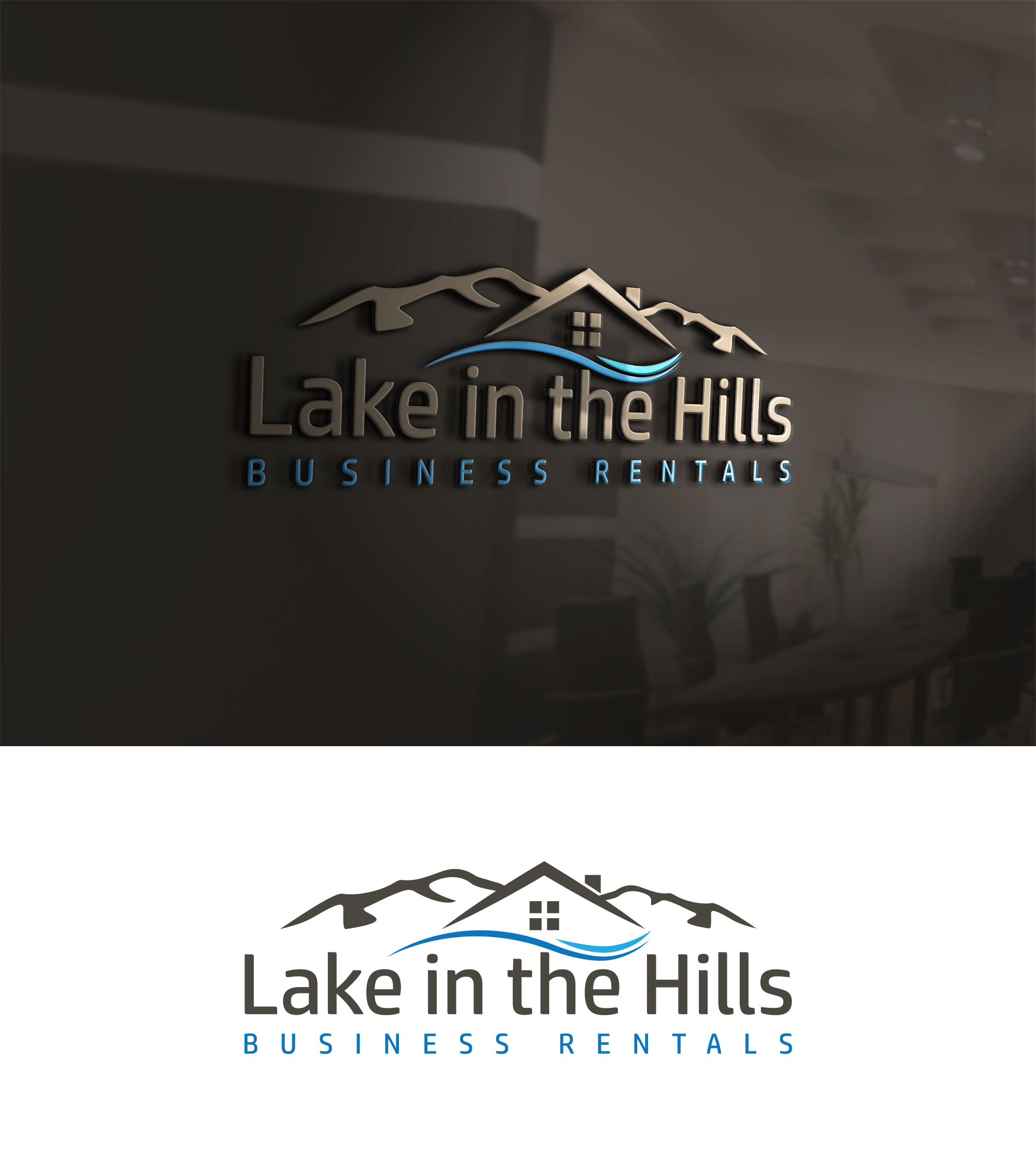 Elegant, Playful, Building rentals Logo Design for Lake in the Hills ...