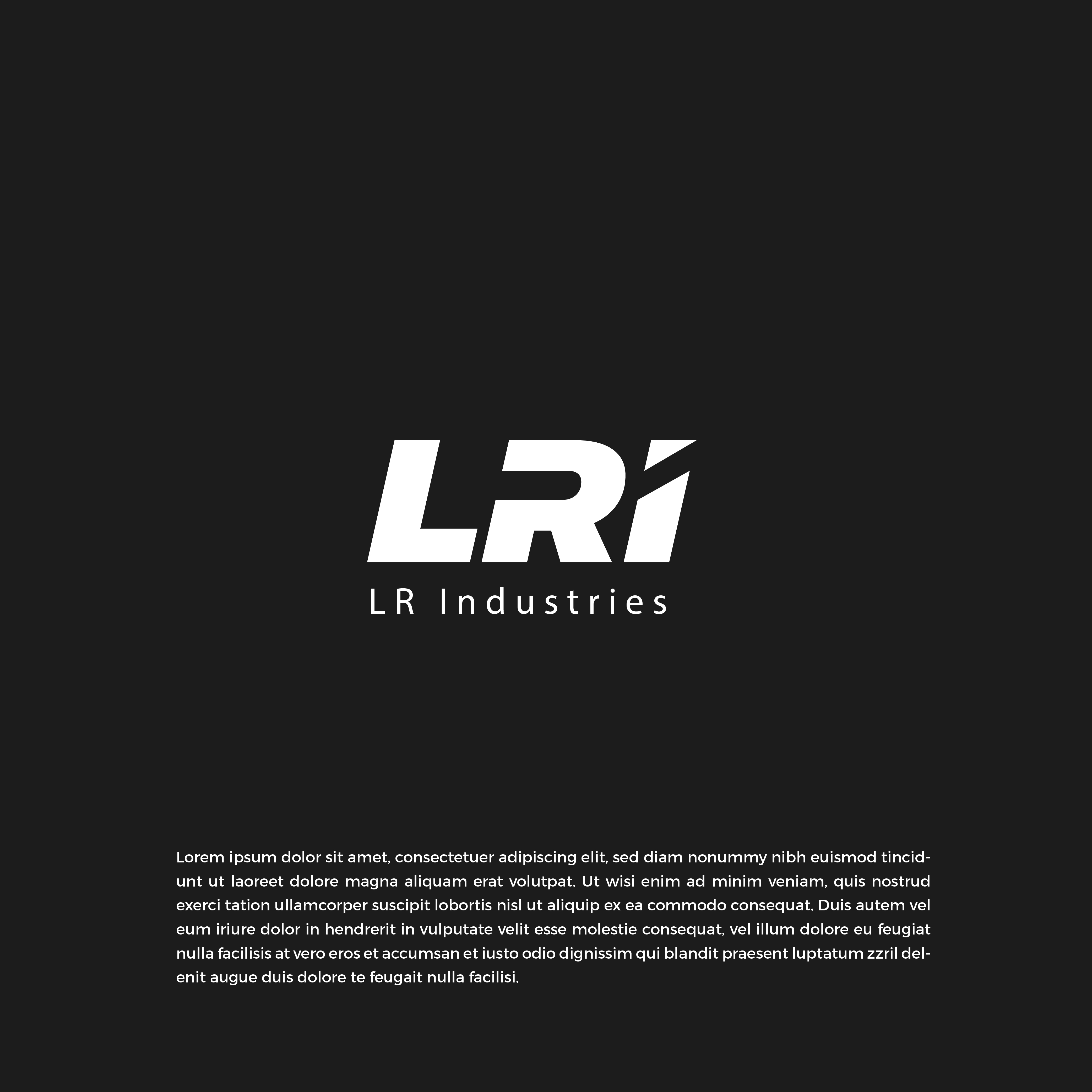 Serious, Modern, Industrial and Manufacturing Logo Design for LRI by ...