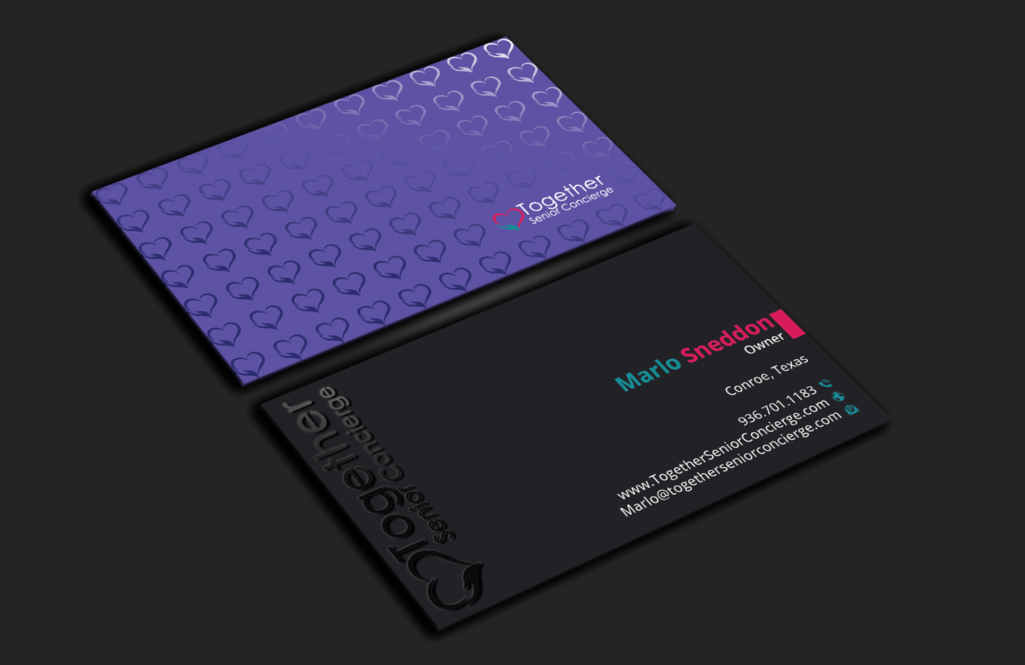 Elegant, Serious, Personal Helper/ Assisstant Business Card Design for ...
