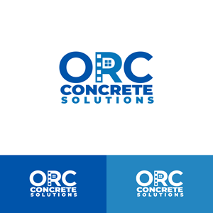 Bold, Modern, Construction Logo Design for ORC Concrete Solutions by ...