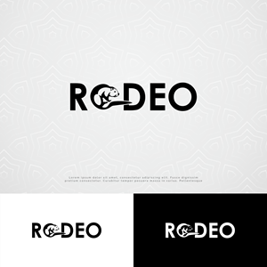 Designing a Western-Themed RODEO Logo with the attached Simplified ...