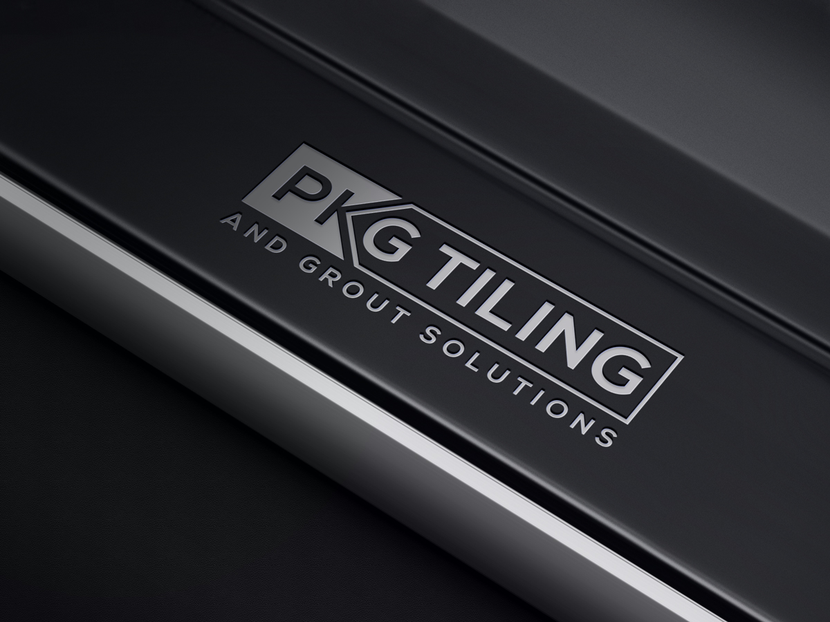 Logo Design for PKG Tiling and Grout Solutions by Colorpix twin ...