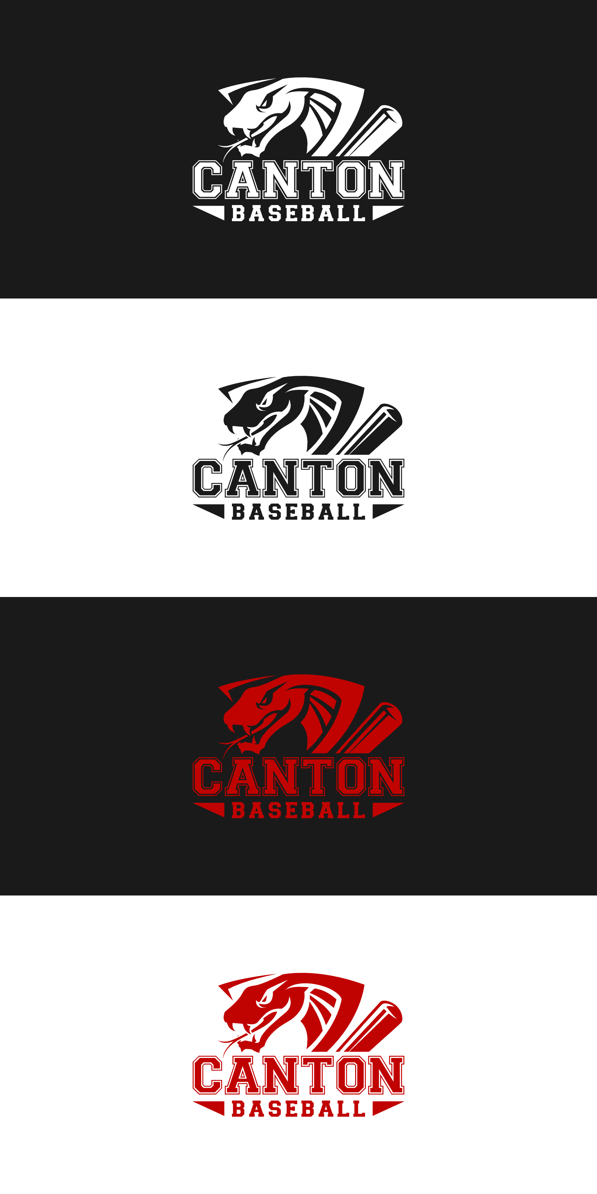 Logo Design for Canton Baseball by bangsatkau | Design #32091572