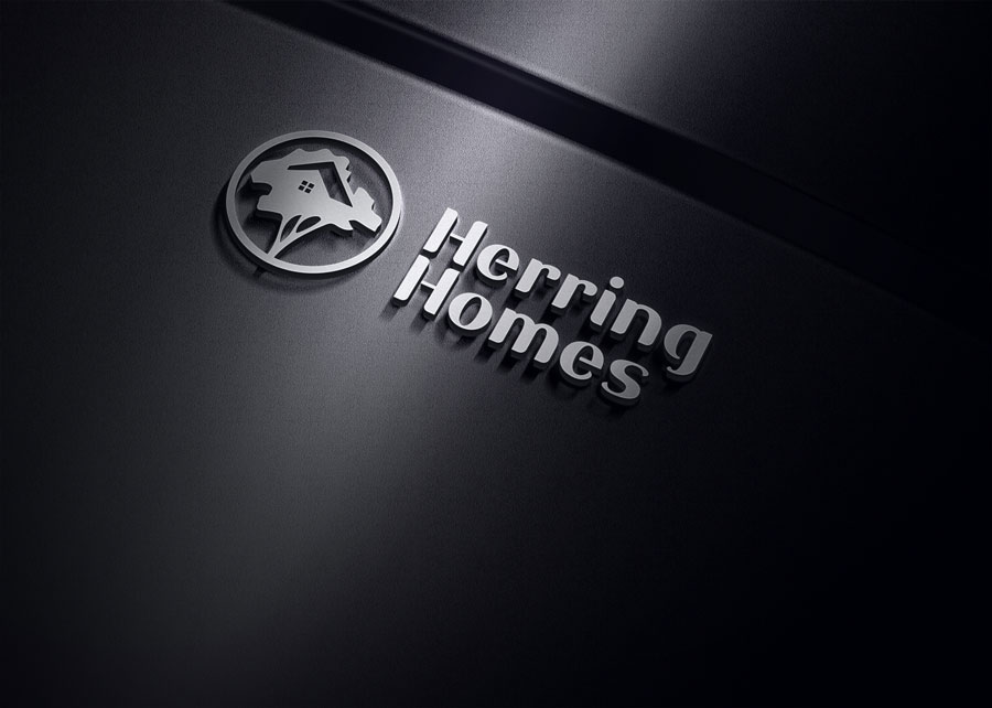 Logo Design for Herring Homes by Cell Design™ | Design #32059593