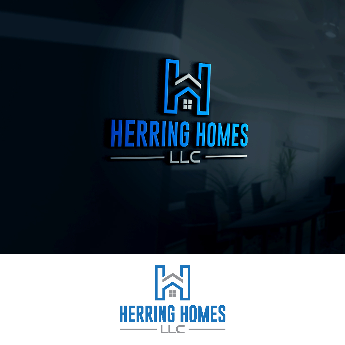 Logo Design for Herring Homes by jeenastodio346 | Design #32059477