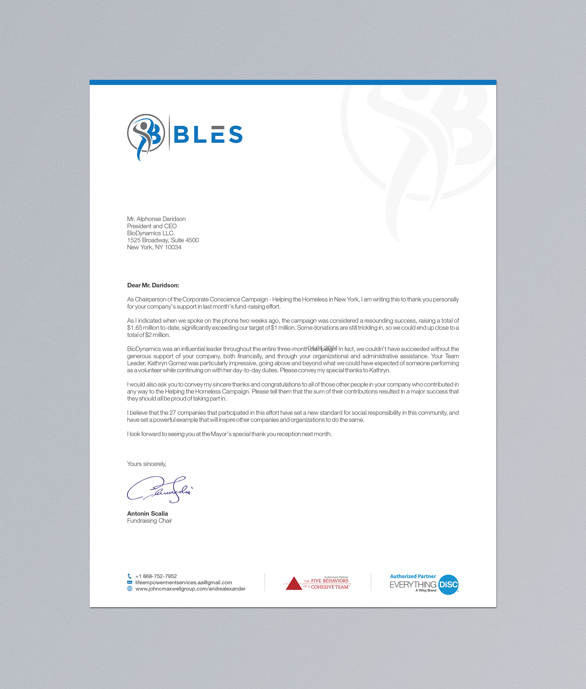 Letterhead Design for a Company by logodentity | Design #32061393