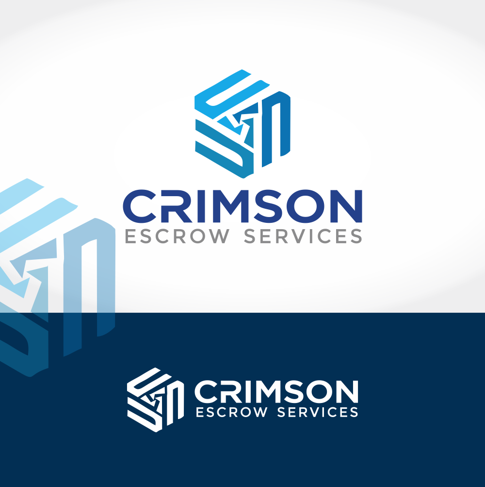 Bold, Playful, Escrow Logo Design for Crimson Escrow Services by ...
