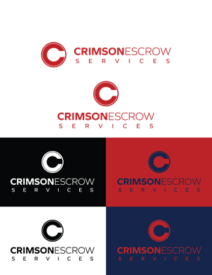 Bold, Playful, Escrow Logo Design for Crimson Escrow Services by riya ...