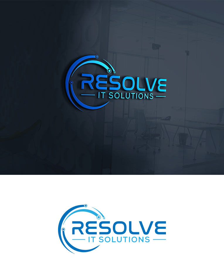 Modern, Professional, Information Technology Logo Design for Resolve IT ...