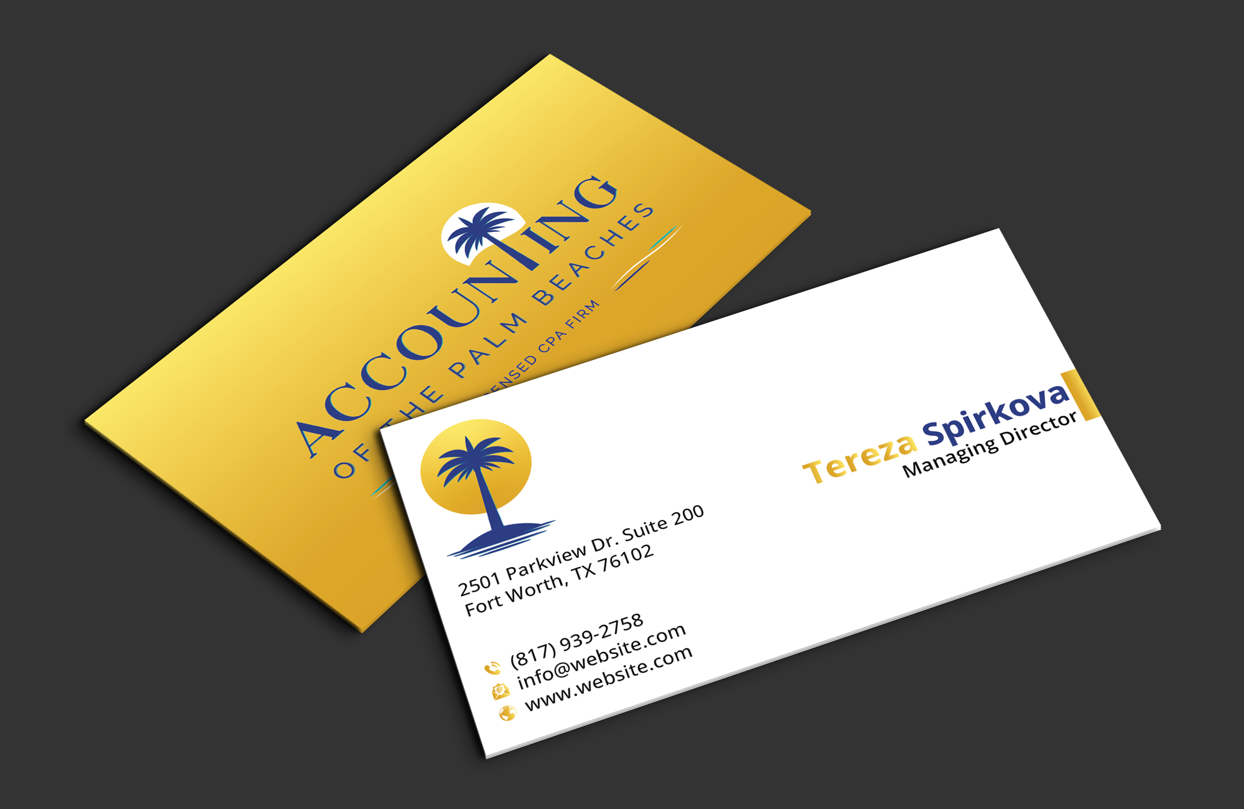 Elegant, Playful, Accounting/ CPA Firm Business Card Design for ...
