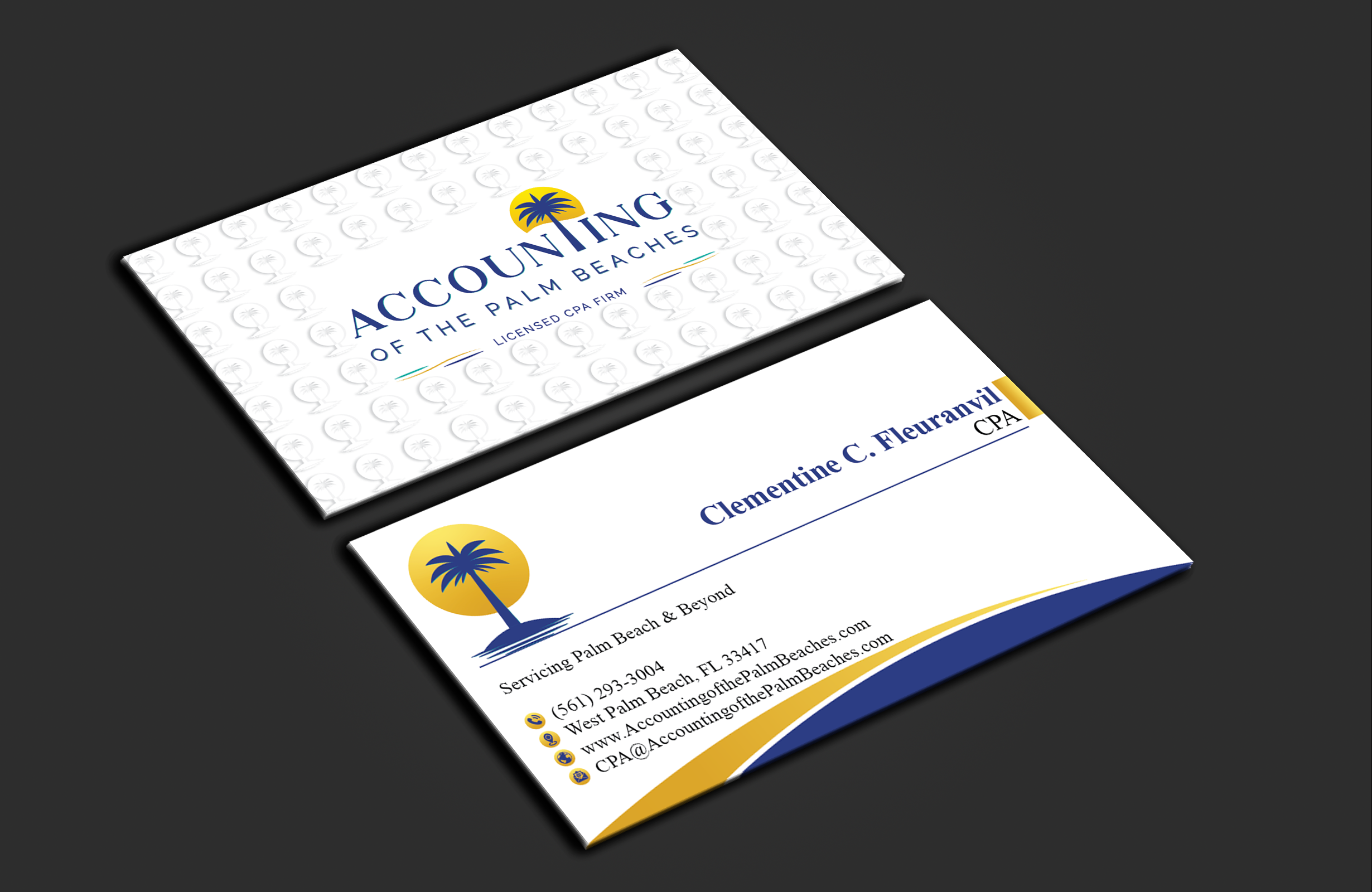 Elegant, Playful, Accounting/ CPA Firm Business Card Design for ...