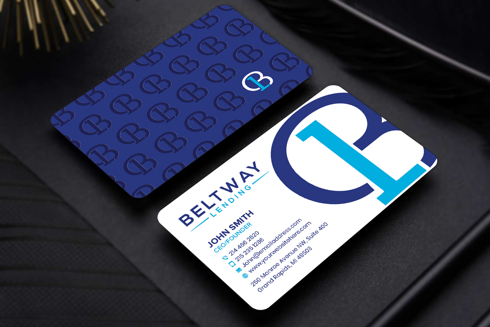 Bold, Serious, Finance / Lending Business Card Design for a Company by ...