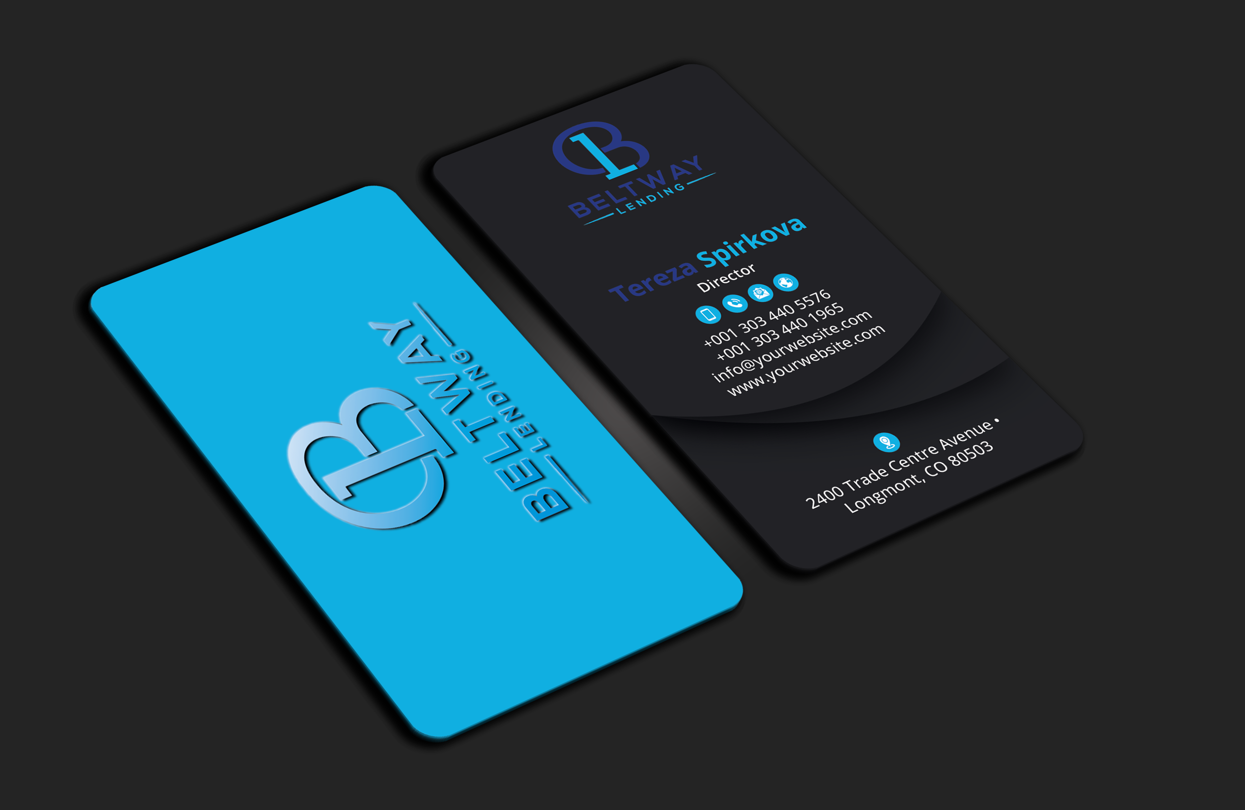 Bold, Serious, Finance / Lending Business Card Design for a Company by ...