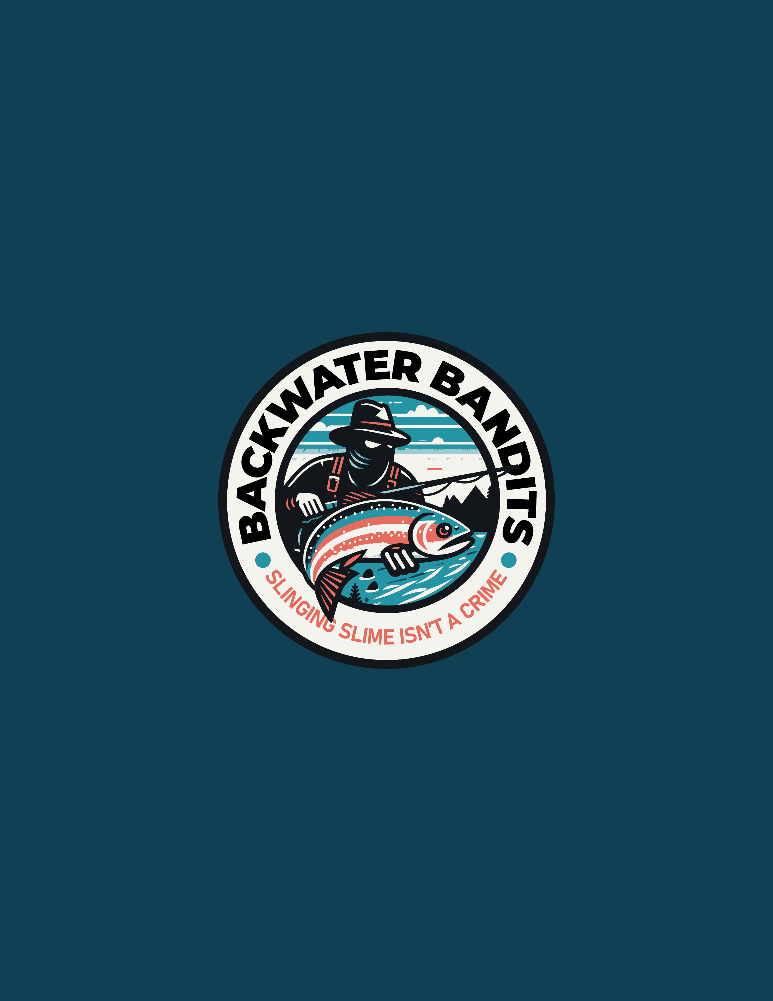 Elegant, Playful, Outdoor Saltwater Fishing Logo Design for BackWater ...