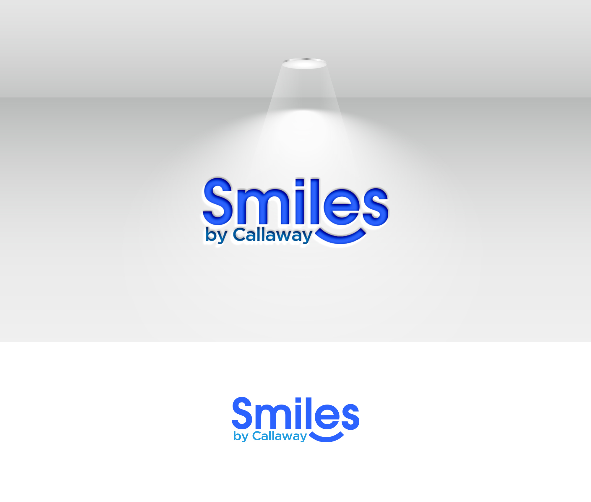Logo Design for Smiles by Callaway by DesignzWorld | Design #32079546