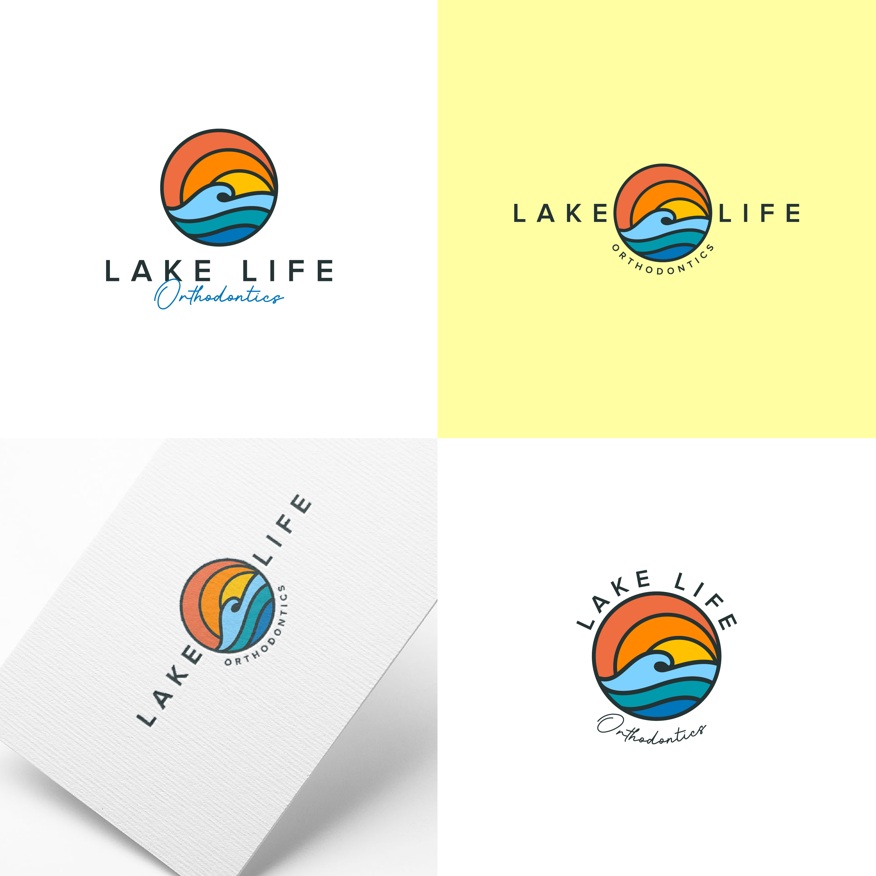 Logo Design for Lake Life Orthodontics by 4tech services | Design #32081295