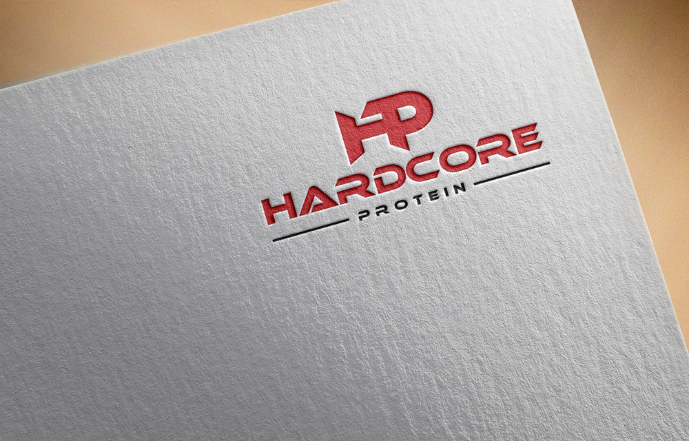 Elegant, Playful Logo Design for Hardcore Protein by Design Builder ...