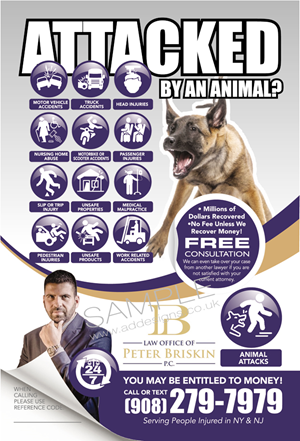 Personal Injury Law Firm Marketing Postcards | 46 Flyer Designs for a ...