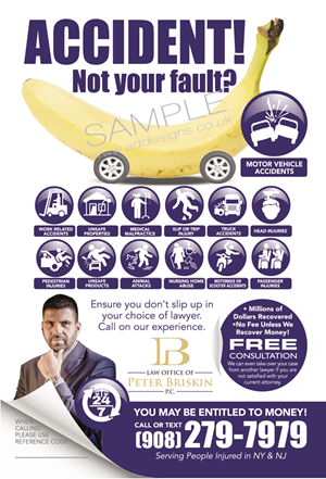 Personal Injury Law Firm Marketing Postcards | 46 Flyer Designs for a ...