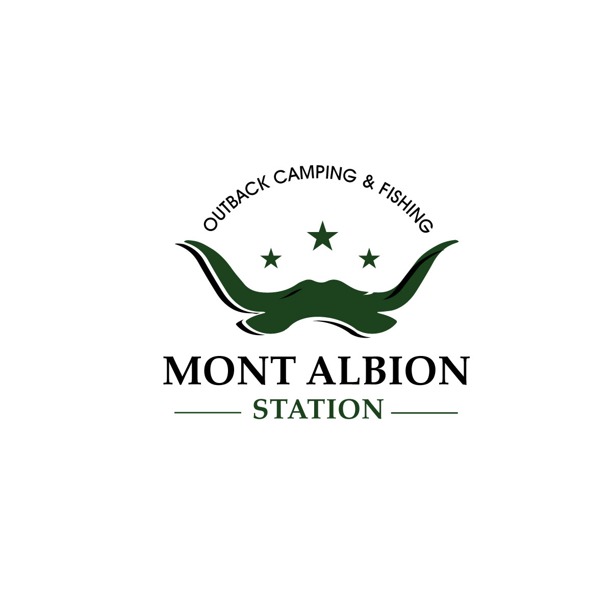 Elegant, Playful Logo Design for MONT ALBION STATION - OUTBACK CAMPING ...
